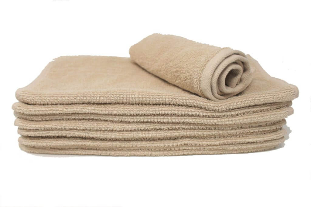Ultra Soft Washcloth 13″x13″ Linen - Diamond Towel